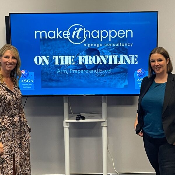 ANZ On The Frontline - Make it Happen Signage Consultancy Ltd